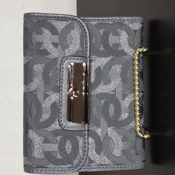 Coach | Bags | Coach Kristen Chain Link Medium Wallet | Poshmark